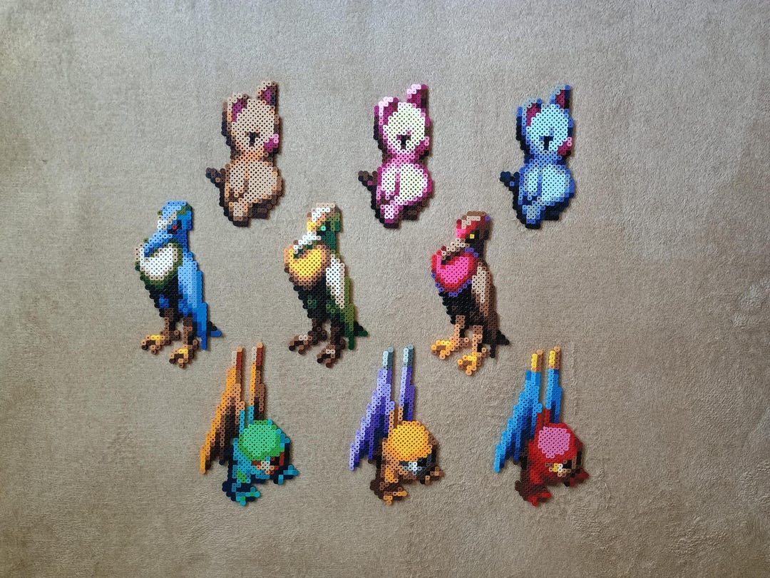Final Fantasy Tactics: Pigs, Aevis and Ahrimans | Perler Bead Art ...