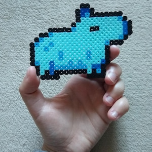 Capybaras // Fields of Mistria // Perler Bead Art - Etsy
