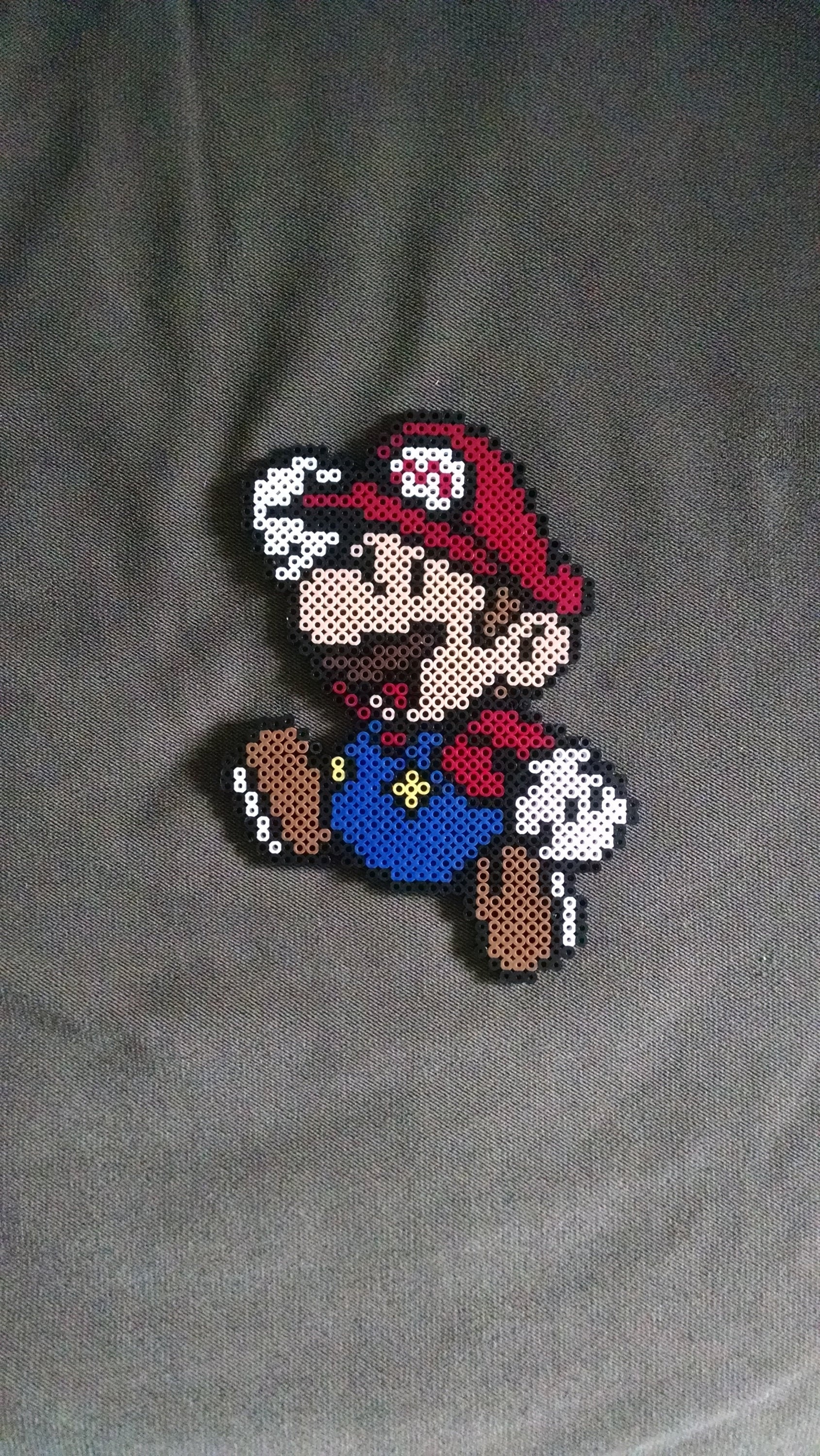 Mario // Super Paper Mario // Perler Bead Art - Etsy
