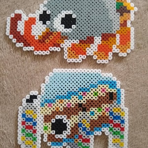 A-C Bugsnax // Bugsnax // Perler Bead Art - Etsy