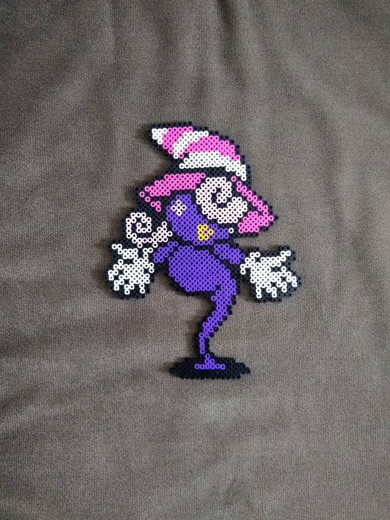 Vivian // Super Paper Mario // Perler Bead Art - Etsy