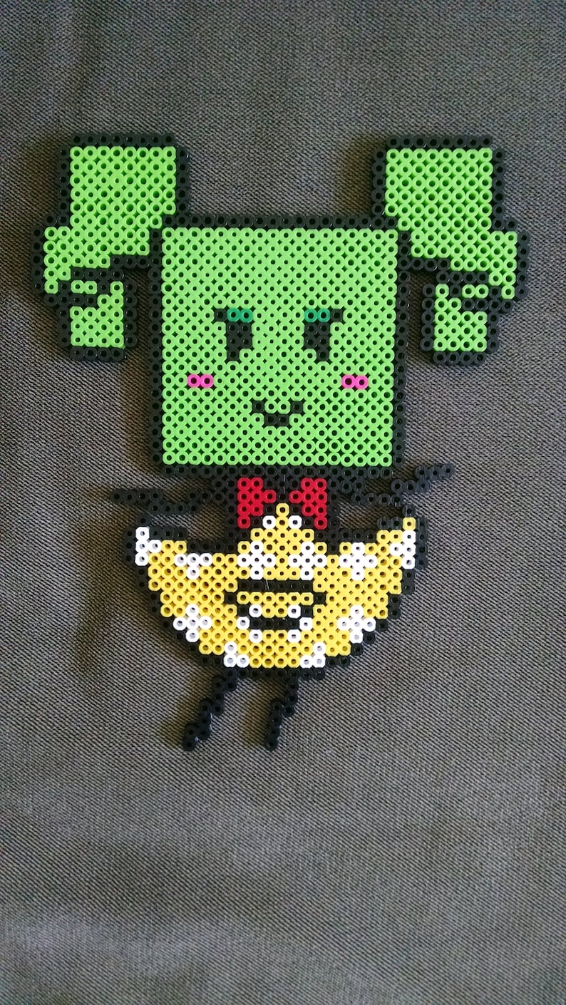 Mimi // Super Paper Mario // Perler Bead Art | Etsy