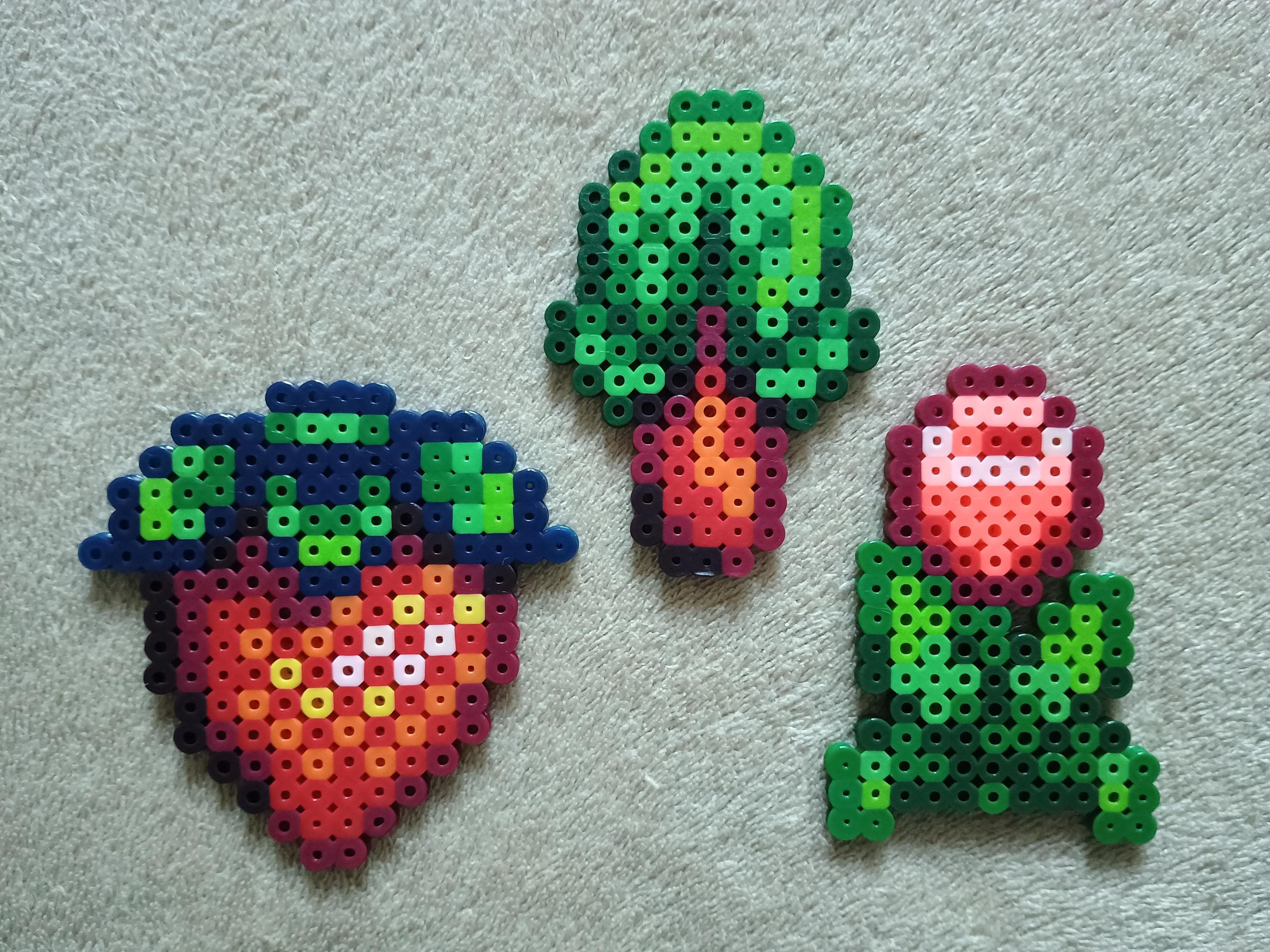 Spring Crops and Forageables // Stardew Valley // Perler Bead Art ...