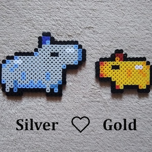 Capybaras // Fields of Mistria // Perler Bead Art - Etsy