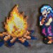 Campfire Scene // Chrono Trigger // Perler Bead Art - Etsy