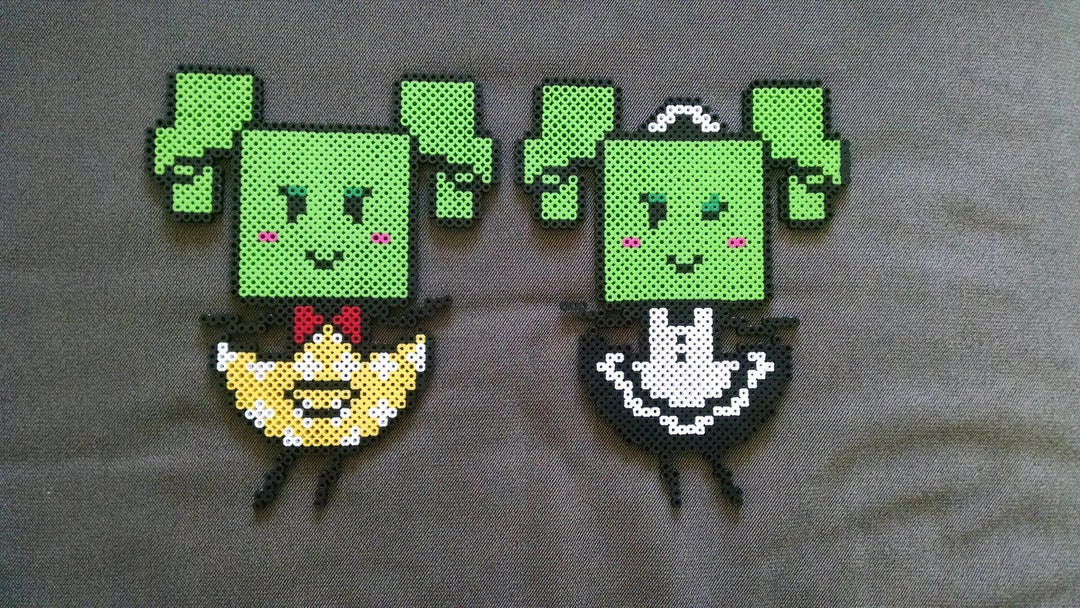 Mimi // Super Paper Mario // Perler Bead Art - Etsy