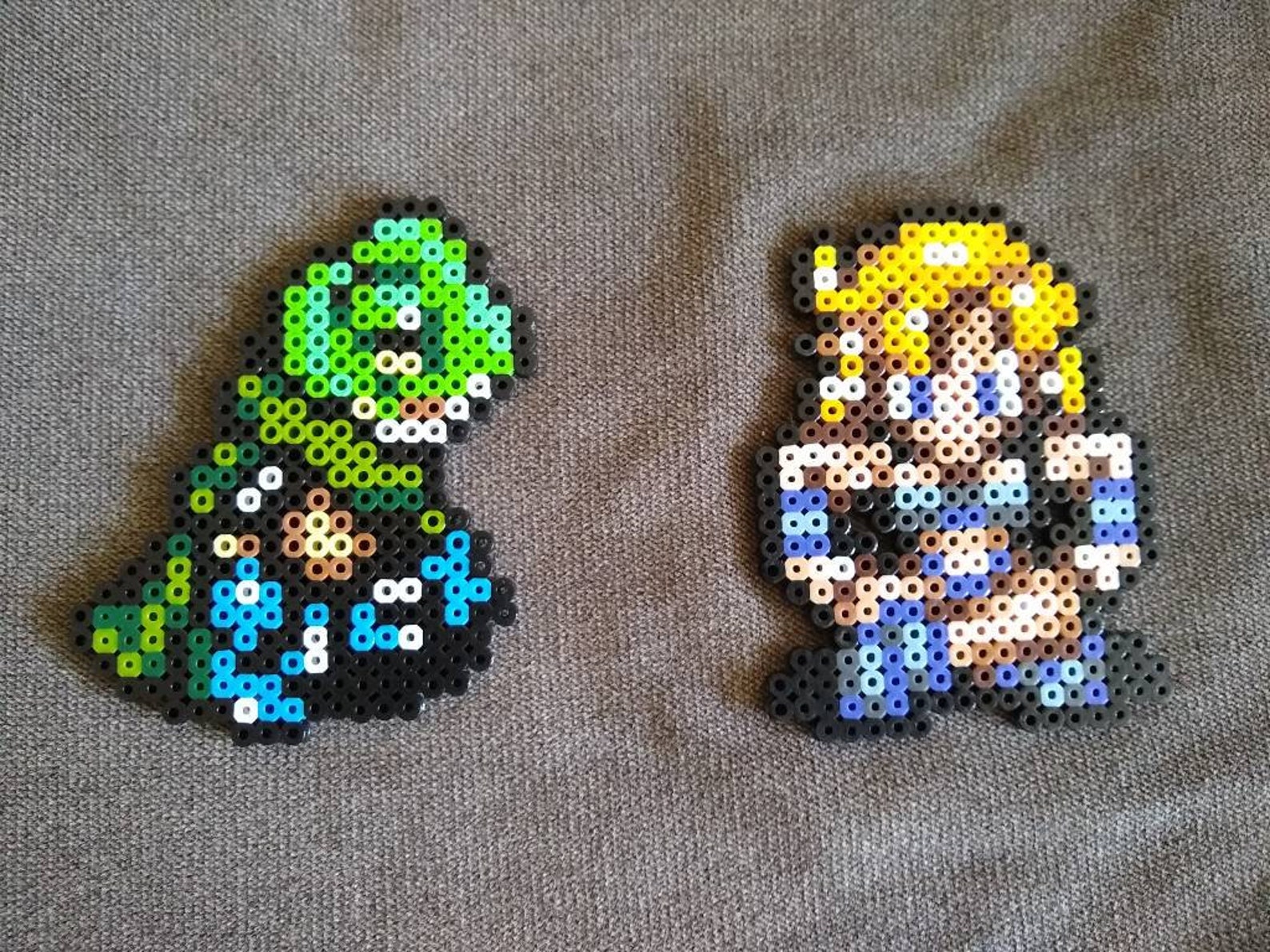 Campfire Scene // Chrono Trigger // Perler Bead Art - Etsy