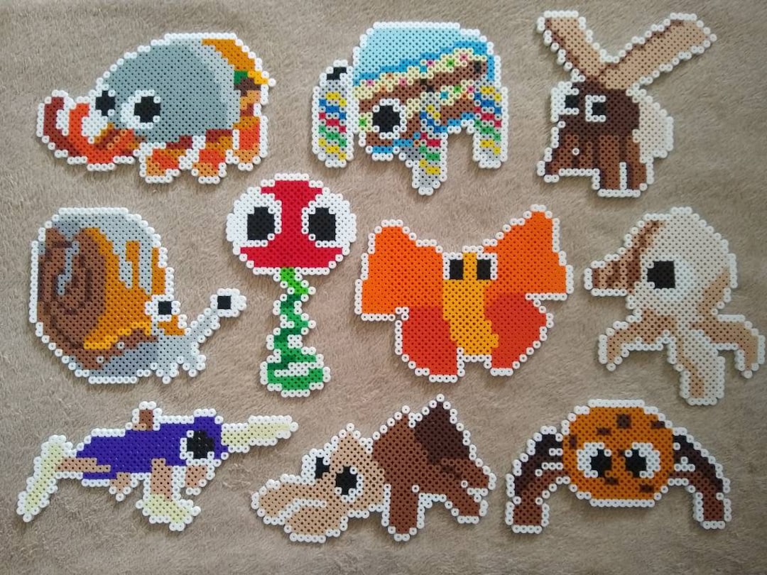 A-C Bugsnax // Bugsnax // Perler Bead Art - Etsy Canada