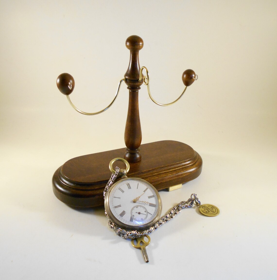Pocket Watch Holder/stand Turkish Quality Beech Wood 9 - Etsy