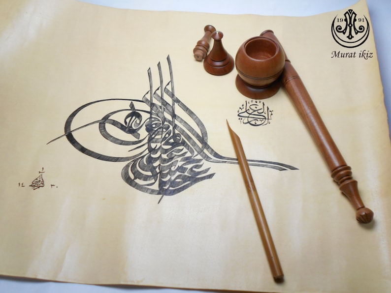 Turkish Divit Travel Inkwell Pen Holder Case Wood & Pen - Etsy