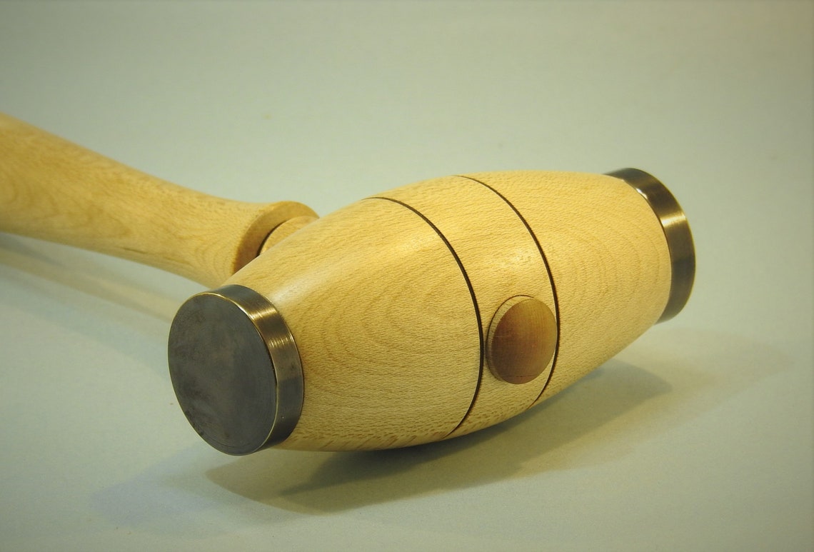Mallet / Turned Wooden Carving Made Special Edition 7 - Etsy