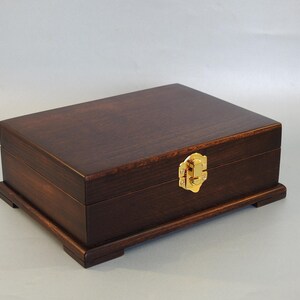 Pocket Watch Box, Classical Style, Wooden Hand Made (old Wood 32) - Etsy