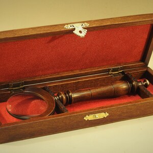 Magnifying Glass, Custom Handmade, Walnutwood and Brass (4) - Etsy