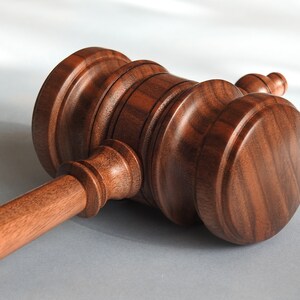 Judge Mallet auctioneers Mallet and Sound Block - Etsy