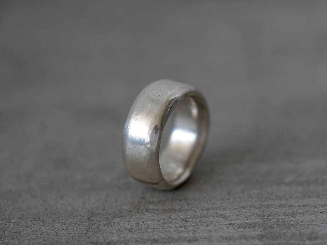 Sterling Silver Hollow-form Ring Statement Ring Size 7 - Etsy