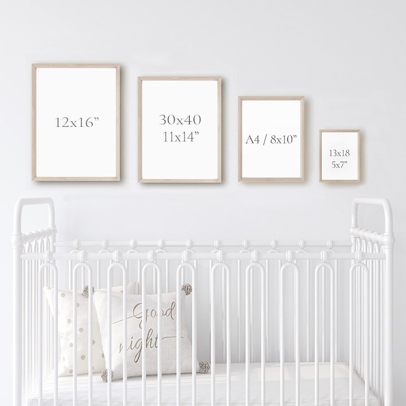 Nursery Art "little Mammoth", Kid's Art, Pastel Nursery Decor, Mammoth ...