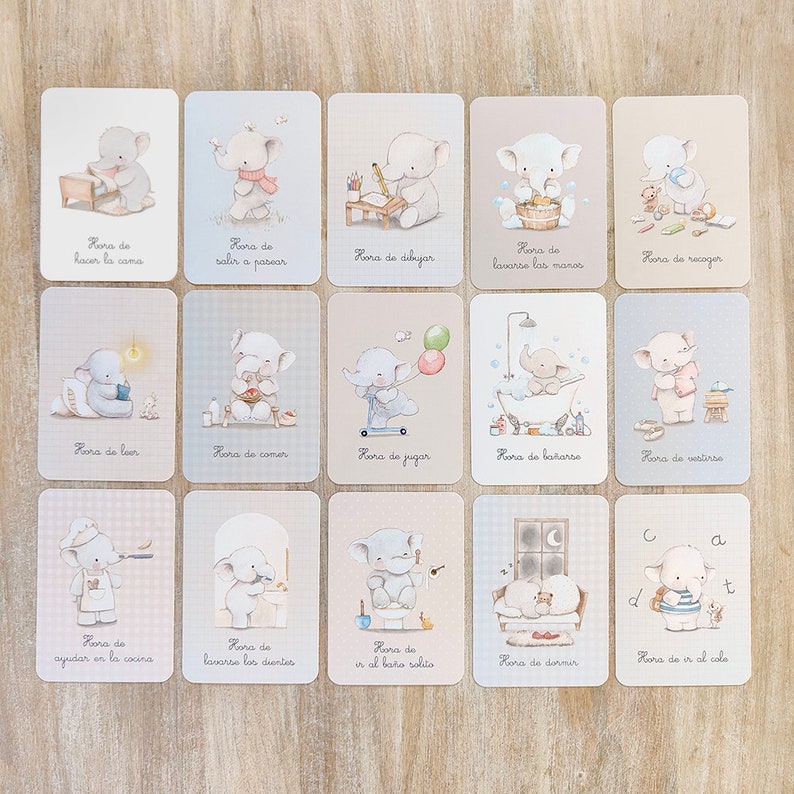 DAILY ROUTINE CARDS, Schedule for Kids, Learning Resource, Chore Chart ...