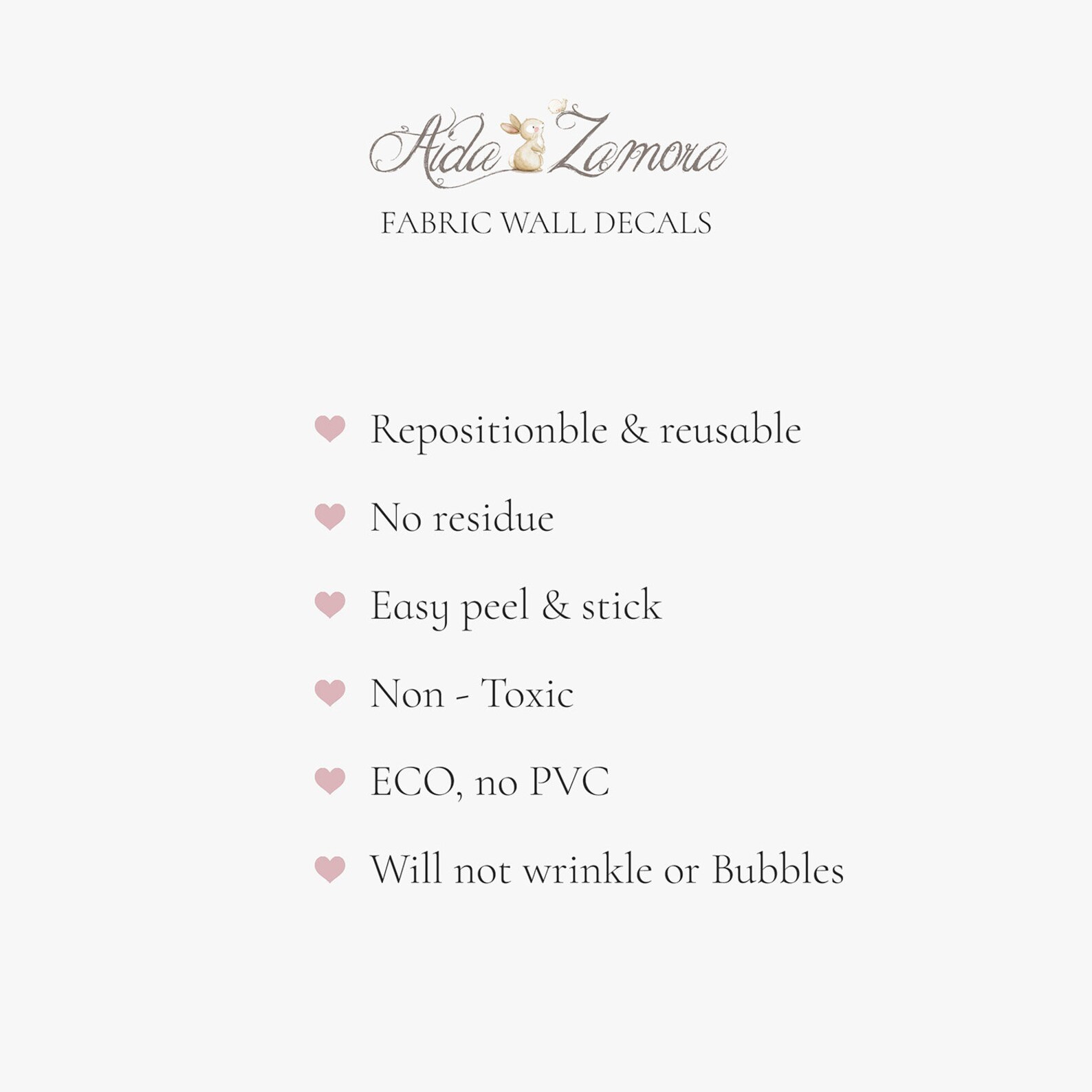 Personalized Growth Chart Sticker BUNNIES Nursery Growth - Etsy