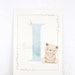 CUSTOM Watercolor Letter, Personalised Letter, Nursery Letter, Baby ...