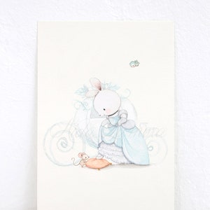 SET of Six Girls Art "princesses" Nursery Girl Prints, Princesses ...