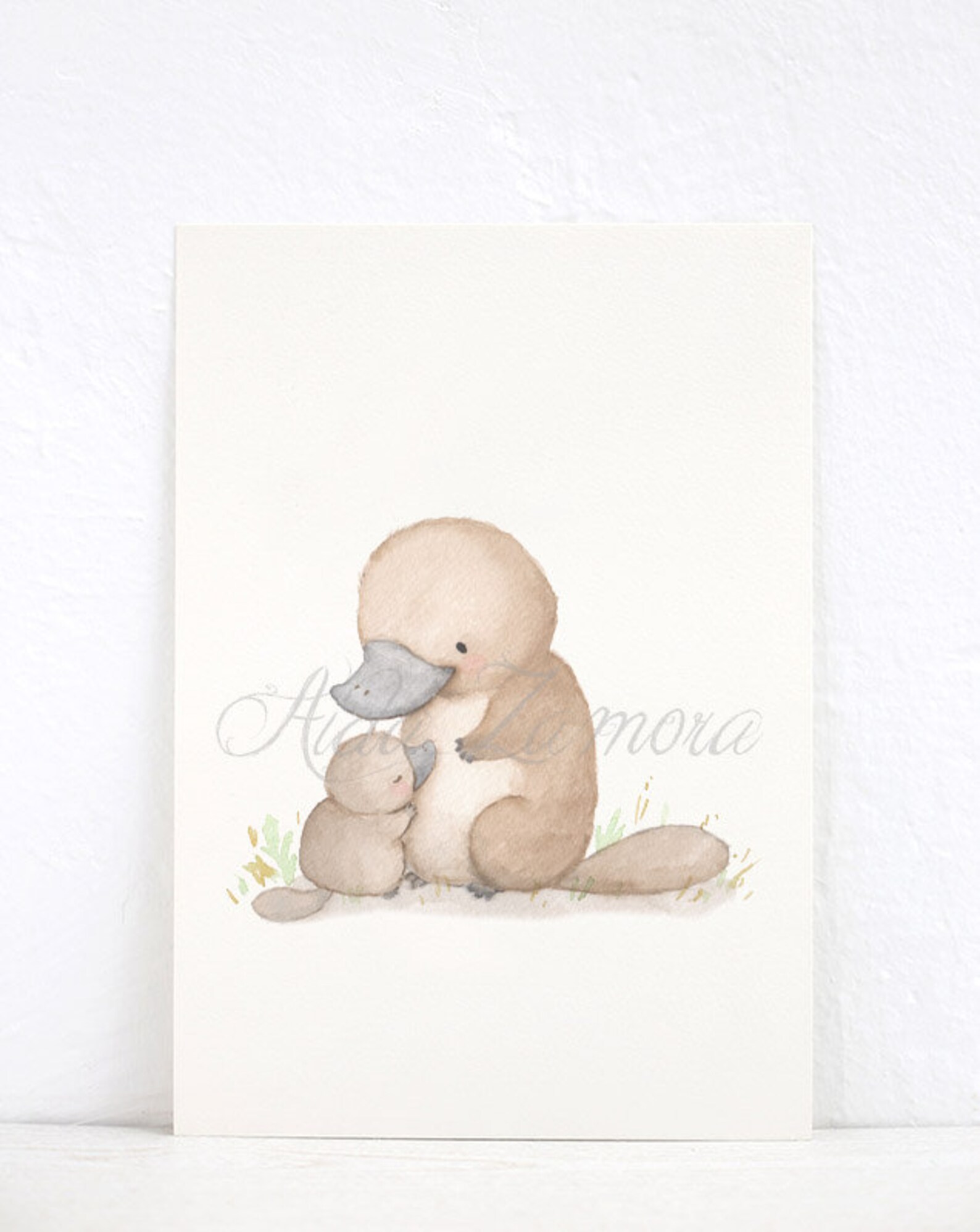 Nursery Print platypus Nursery Wall Art Platypus | Etsy