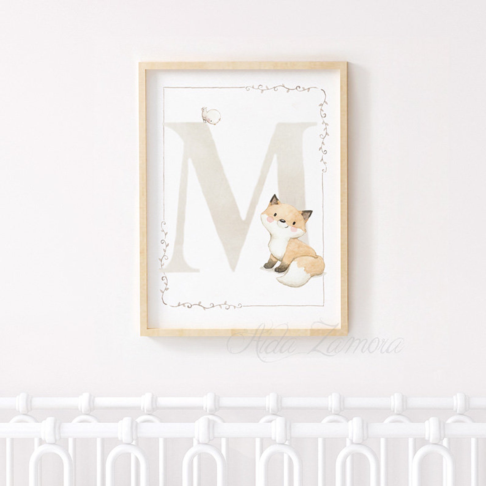 CUSTOM Watercolor Letter Personalised Letter Nursery Letter - Etsy