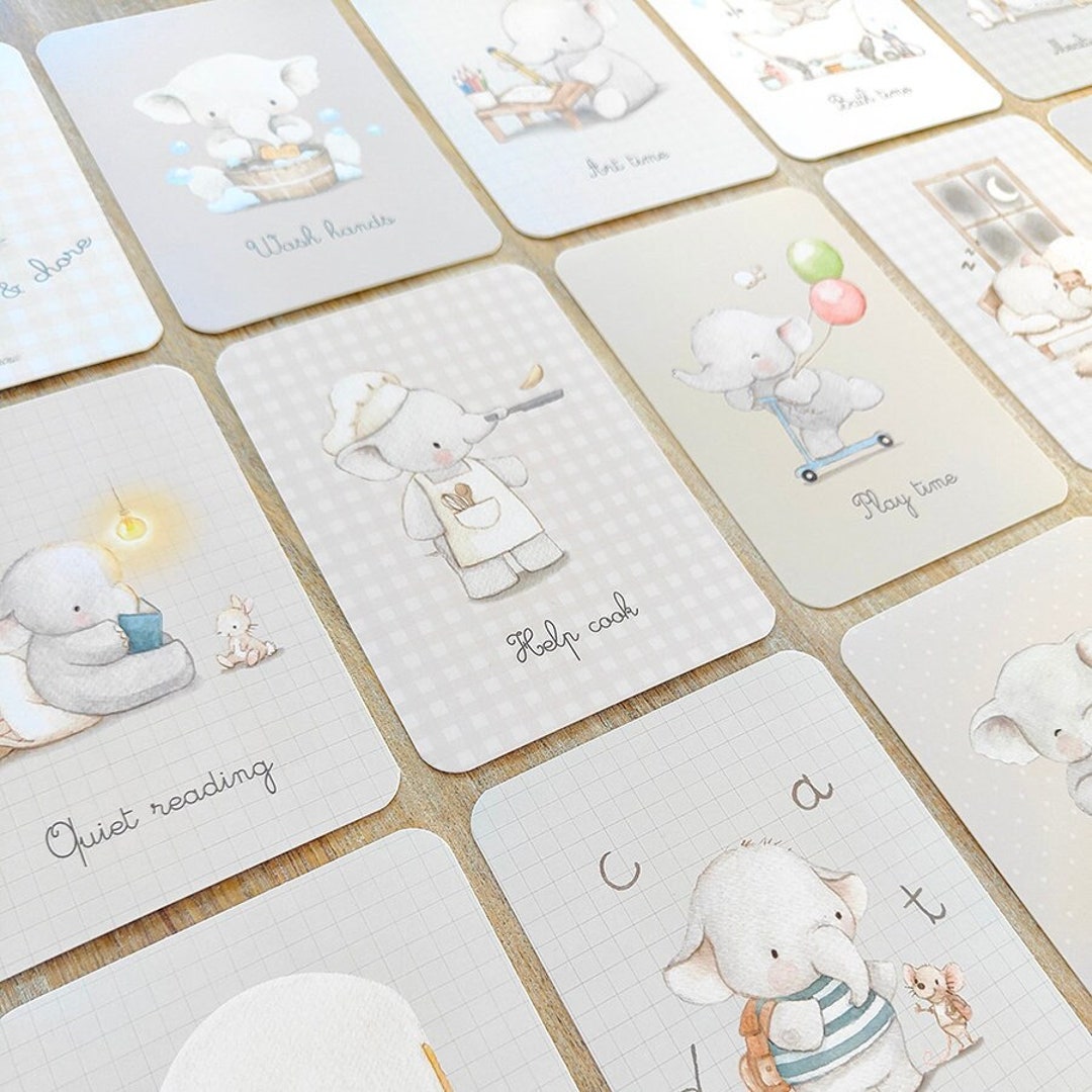 DAILY ROUTINE CARDS, Schedule for Kids, Learning Resource, Chore Chart ...