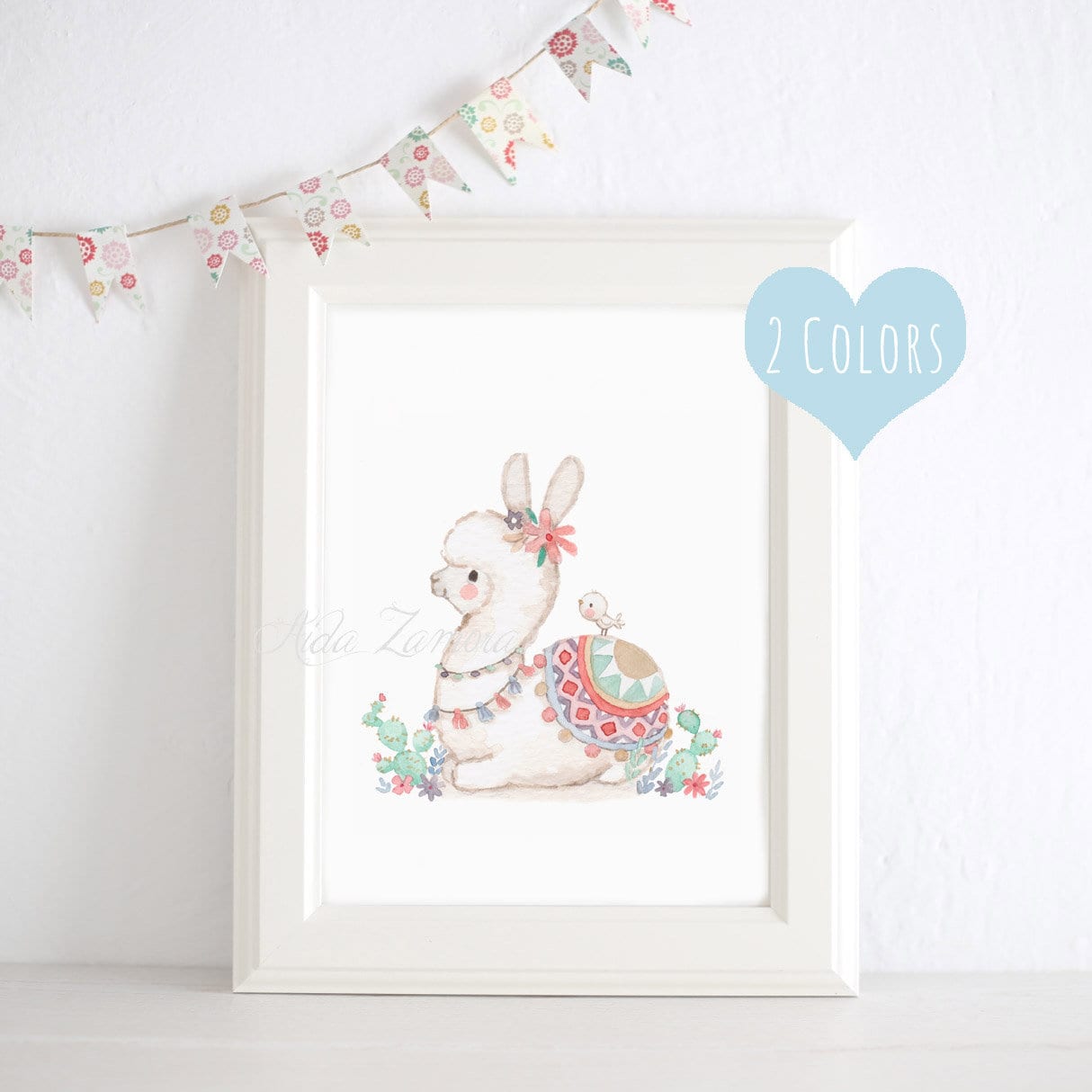 LLAMAS Wall Art Llamas Girls Wall Art Llamas Print Alpacas - Etsy