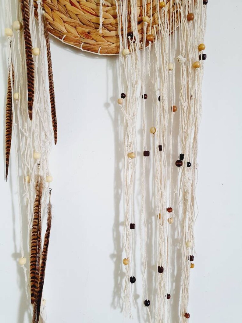 Bohemian Wall Decor Boho Wall Tapestry Rope Wall Art Boho - Etsy