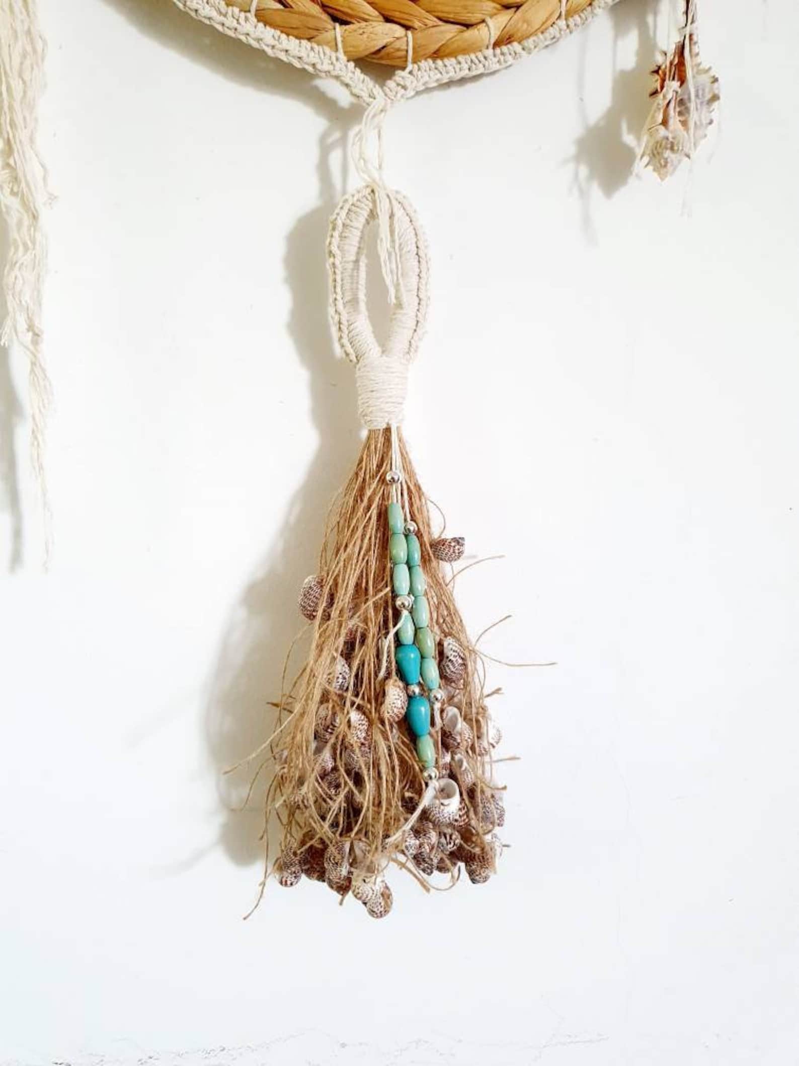 Neutral Boho Coastal Wall Decor Beach Theme Seashells - Etsy