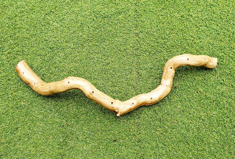 Boho Centerpiece Feather Display Natural Wood Stand Holder | Etsy