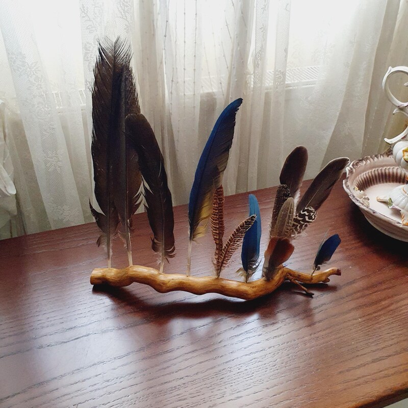 Wooden Feather - Etsy