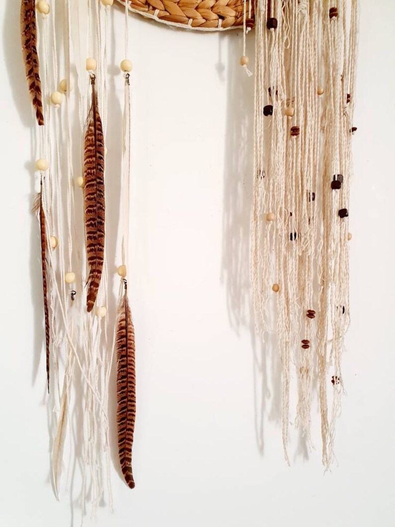 Bohemian wall decor Boho wall tapestry rope wall art boho | Etsy