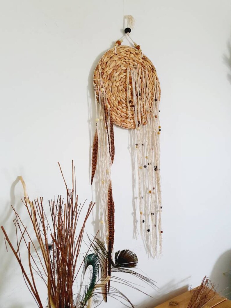 Bohemian Wall Decor Boho Wall Tapestry Rope Wall Art Boho - Etsy