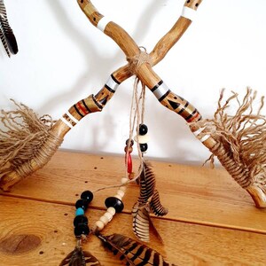 Native American Style Crossed Arrows Decor, Boho Decor, Tribal Home - Etsy