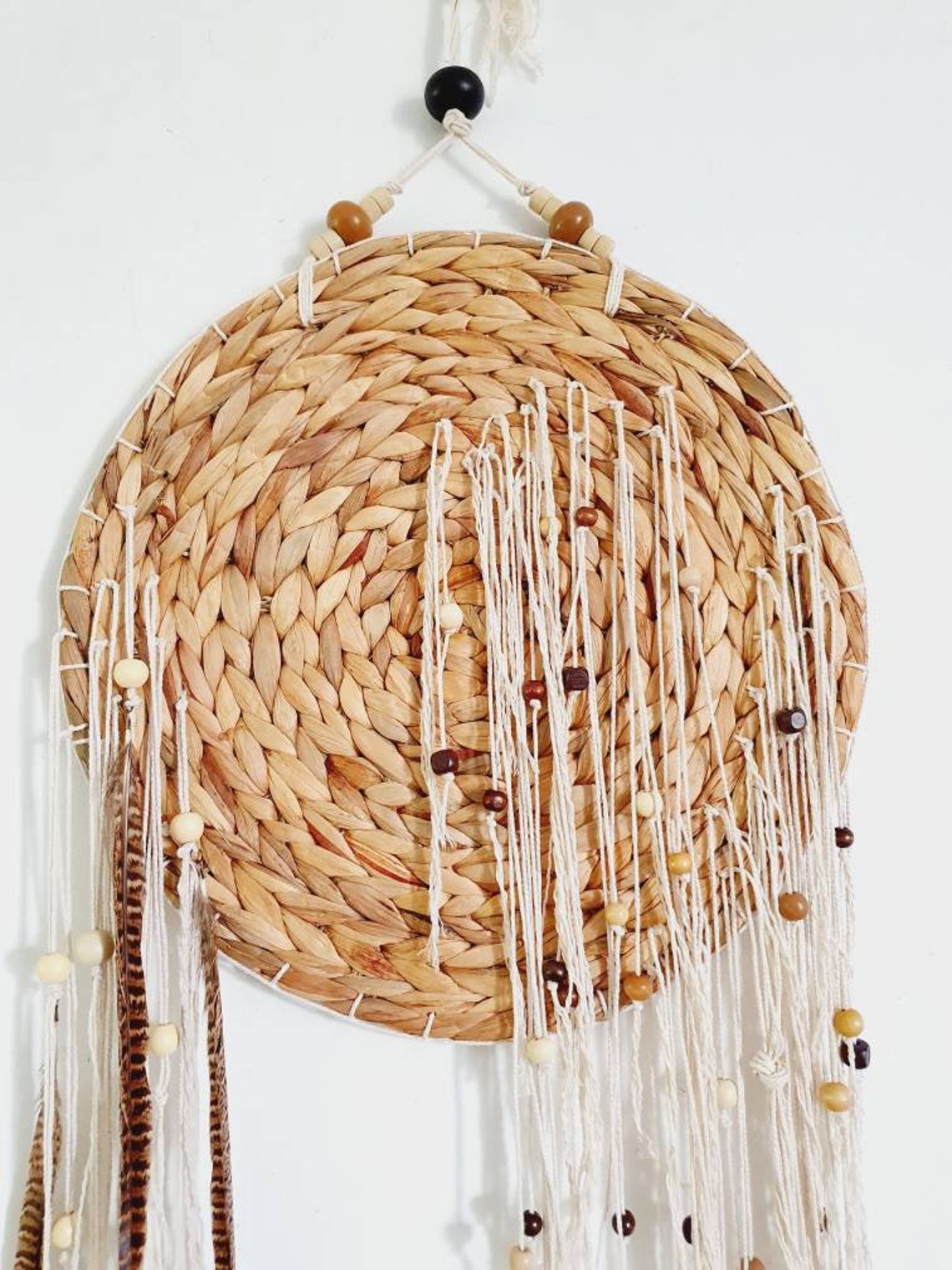 Bohemian Wall Decor Boho Wall Tapestry Rope Wall Art Boho - Etsy