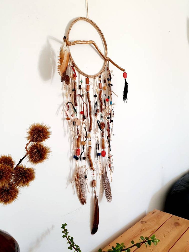 Woodland Decor Boho Dream Catcher Rustic Home Decor - Etsy