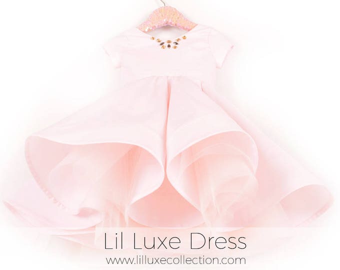Lil Luxe Dress Modern Pdf Sewing Pattern Special Occasion, Party or ...