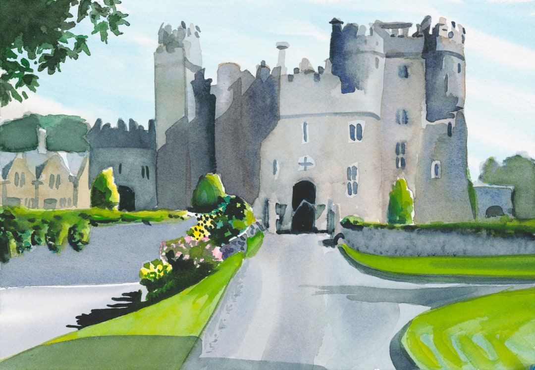 Kilkea Castle, County Kildare, Ireland - Etsy