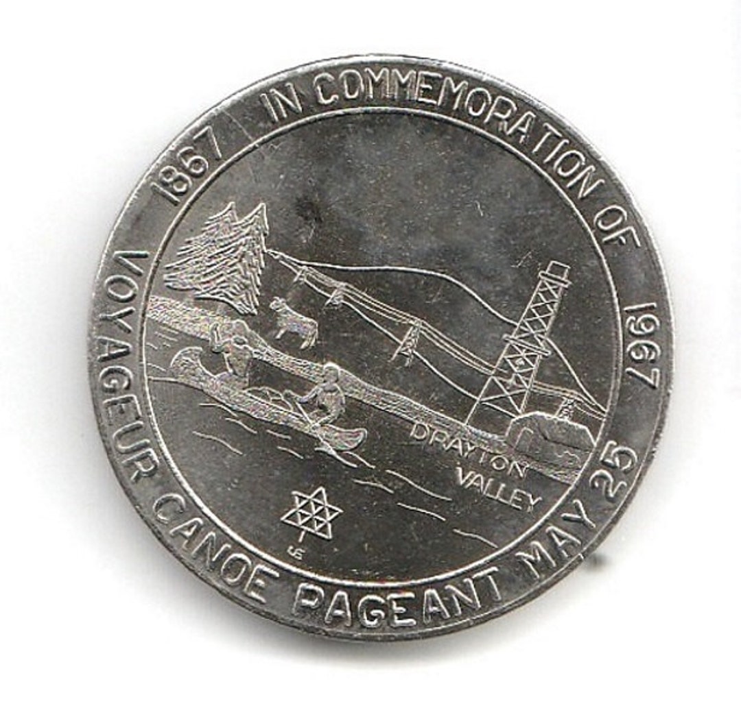 1967 Voyageur Canoe Pageant Trade Token - Etsy
