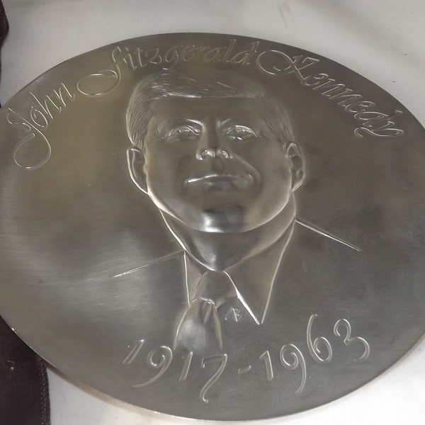 John F Kennedy Plate - Etsy