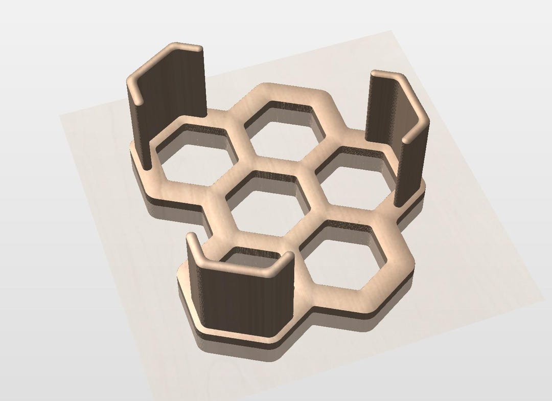 Stackable 6 Egg Tray - Beehive Design - STL Format - Digital - Etsy