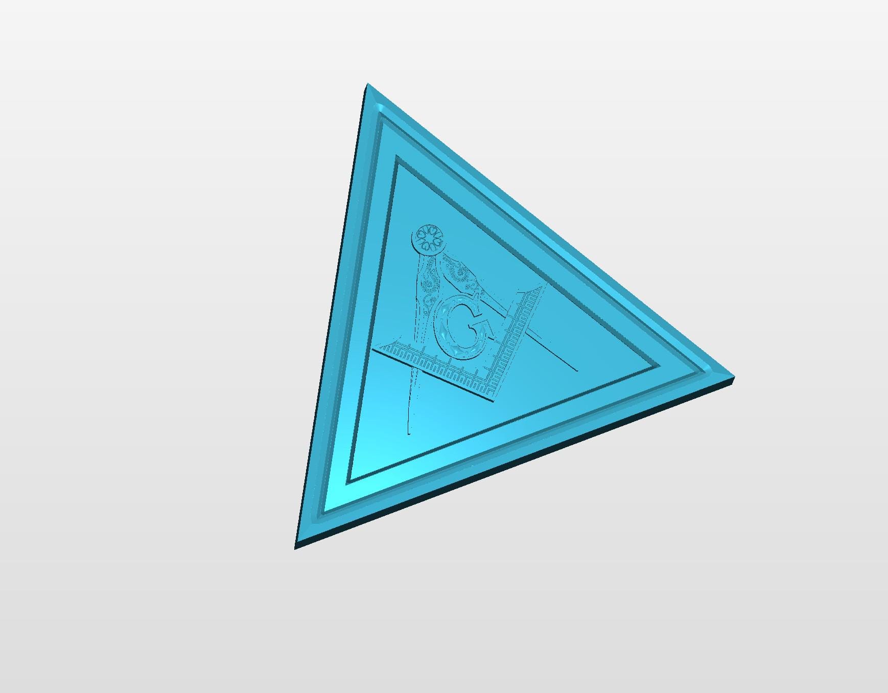 Masonic Symbol - STL for CNC or 3D Printing - Etsy