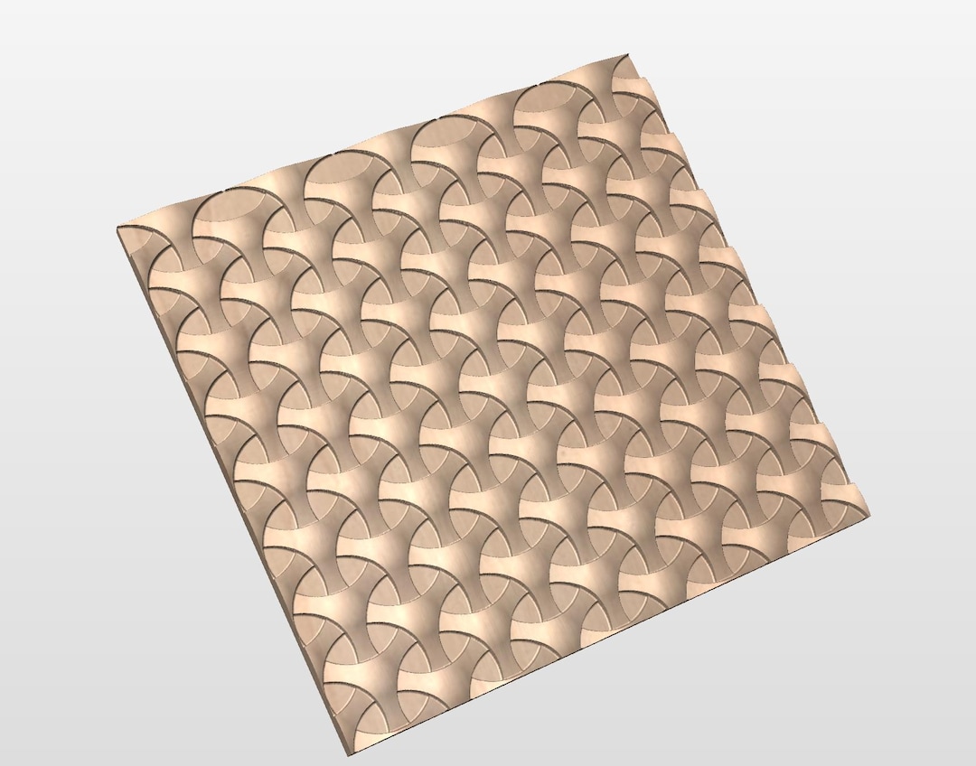 Three Spoke Weave Pattern 3D for CNC or 3D Printing - Etsy