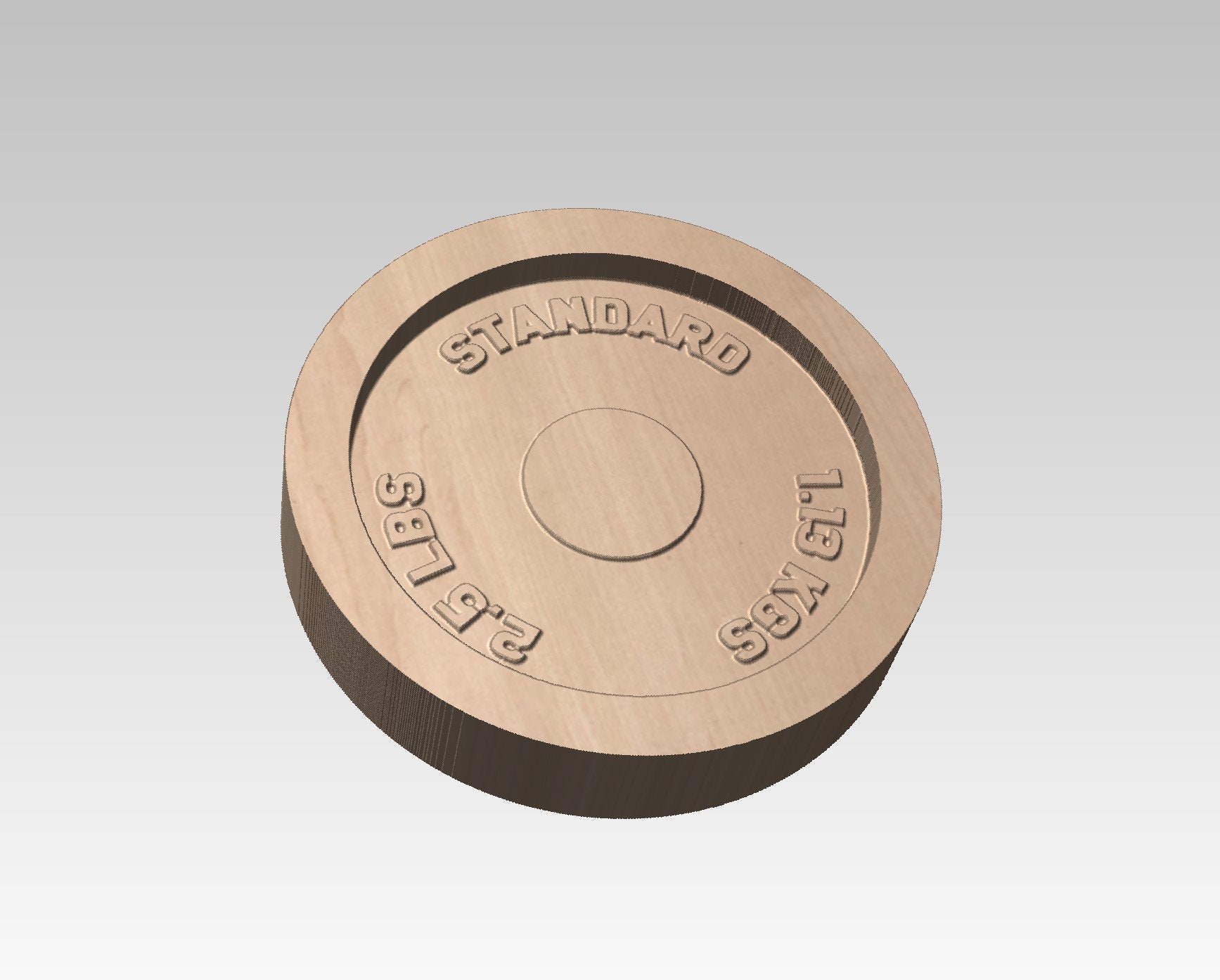 Weight Plates 45LB and 5LB - STL Files - Etsy