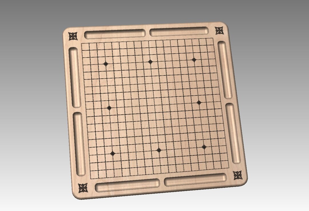 Go Game Board Template Multiple Formats - Etsy