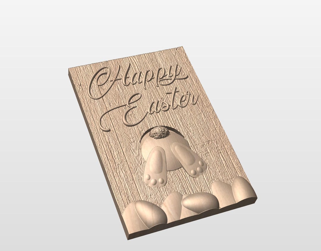 Easter Panel - STL Digital Format - Etsy
