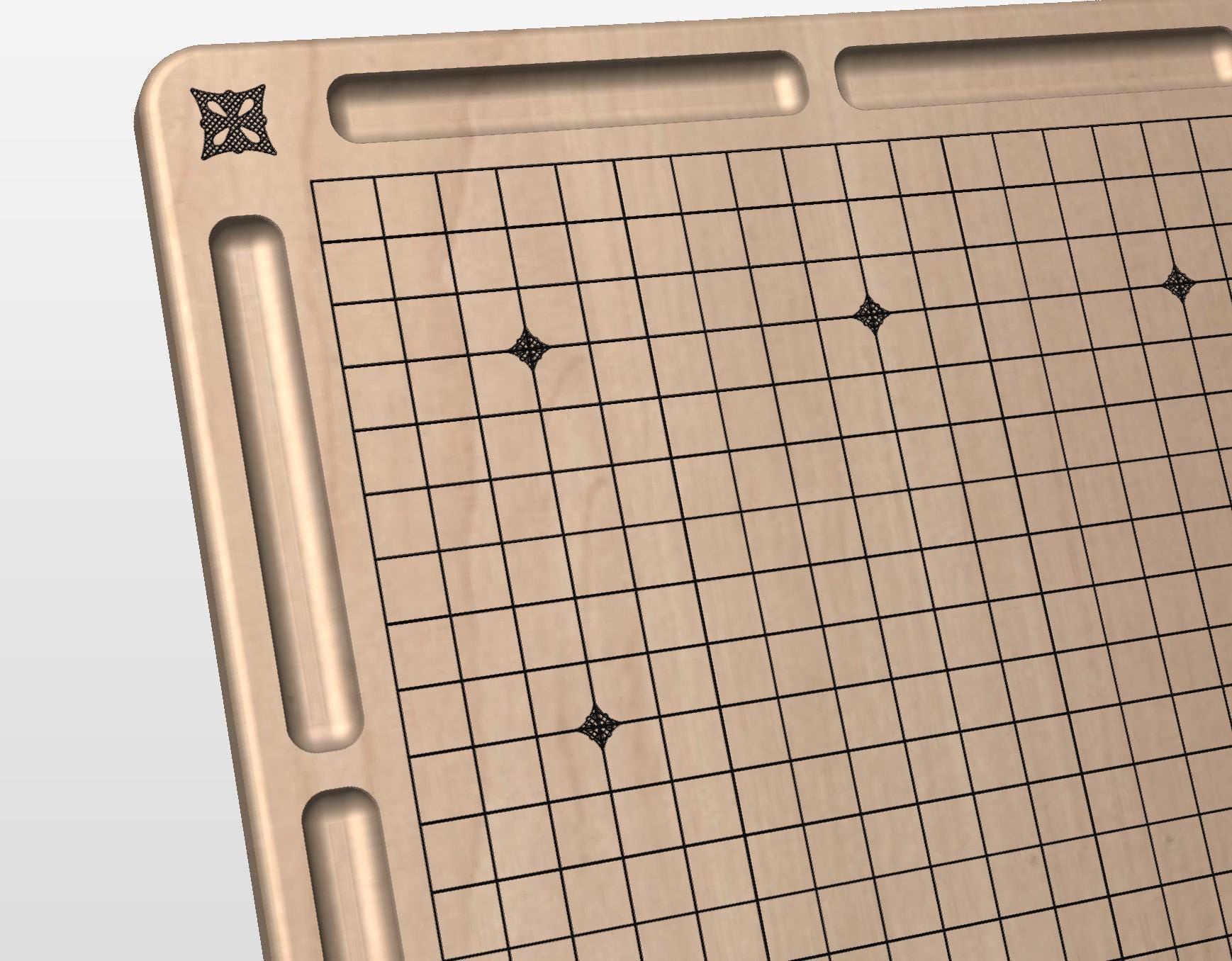 Go Game Board Template - Multiple Formats - Etsy