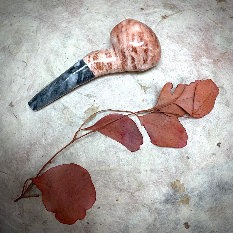 Onyx Stone Pipe, Mexican Ceremonial Pipe, - Etsy