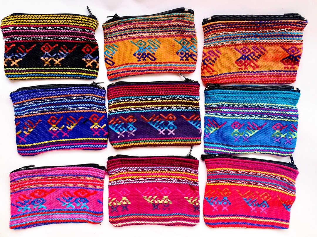 Thread Wallet, Pocket, Colorful Wallet, Unisex Gift Idea, Handmade ...